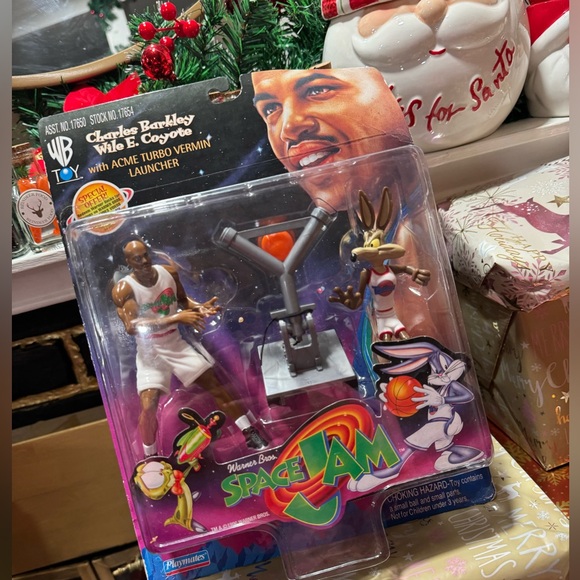 Warner Bros. | Toys | Vintage 996 Warner Bros Space Jam Charles Barkley ...